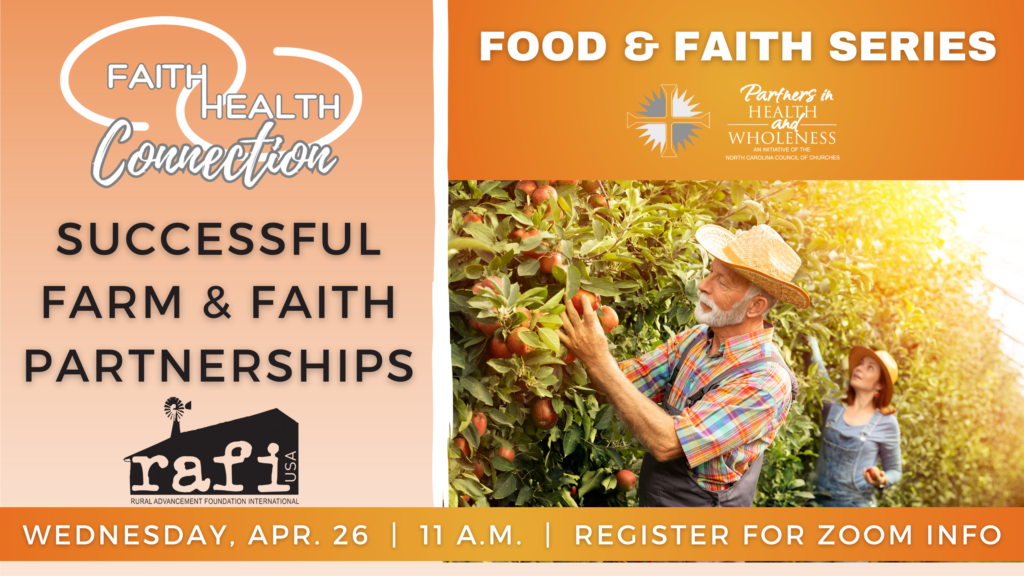 Faith and Health Connection: Successful Farm and Faith Partnerships ...